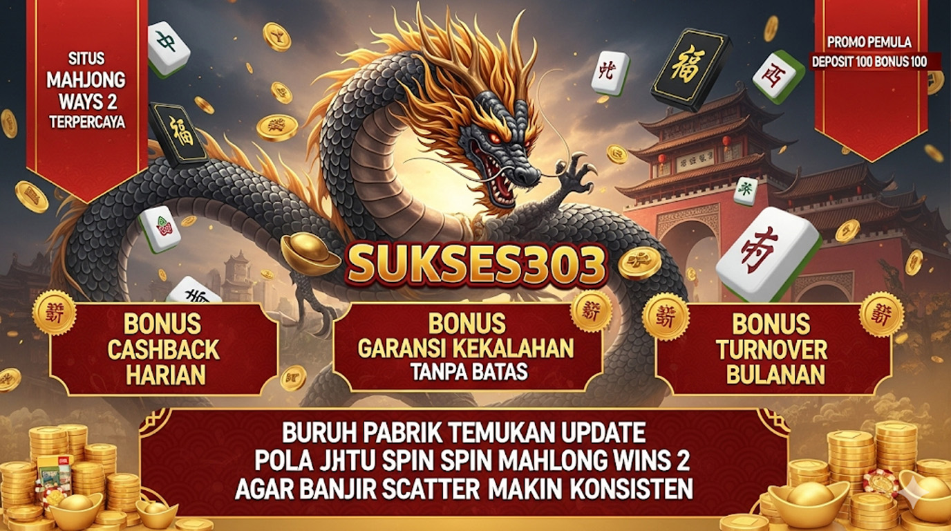 Buruh Pabrik Temukan Update Pola Jitu Spin Mahjong Wins 2 Agar Banjir ...